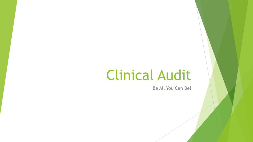 WVC 2016: Clinical Audit